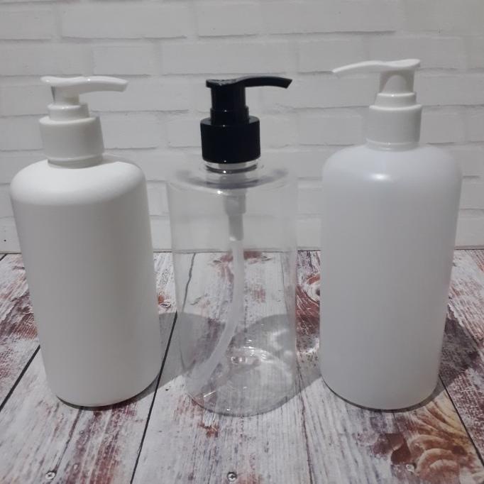 Jual Tempat sabun cair botol pump tekan 500ml hand soap wash sanitizer | Shopee Indonesia