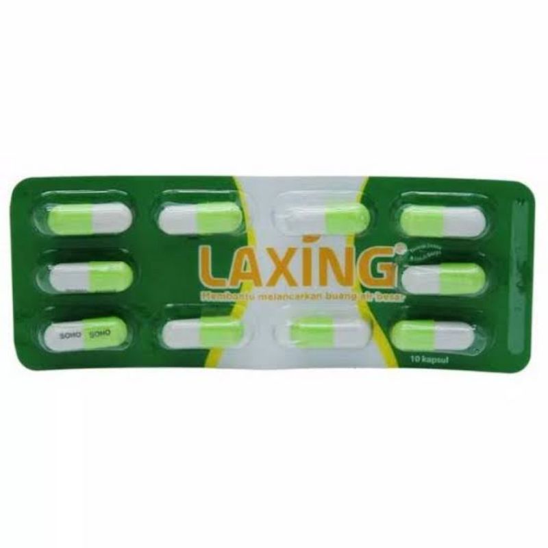 Jual laxing kapsul isi 10 capsule 10's / strip | Shopee Indonesia