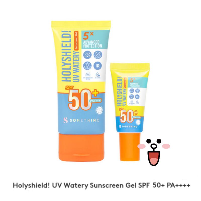 Jual Somethinc Holyshield! UV Watery Sunscreen Gel SPF 50+ PA ...