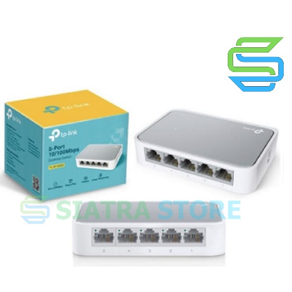 Jual TP-LINK TL SF1005D 5-Port 10/100Mbps Desktop Switch | Shopee Indonesia