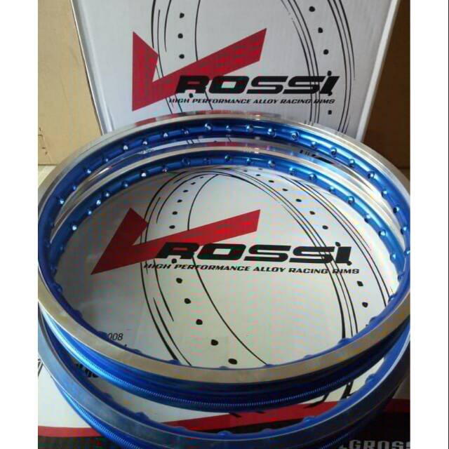 Jual Velg Rossi SET 140/160 X 17 WM Biru Silver (140 160 Ring 17 ...