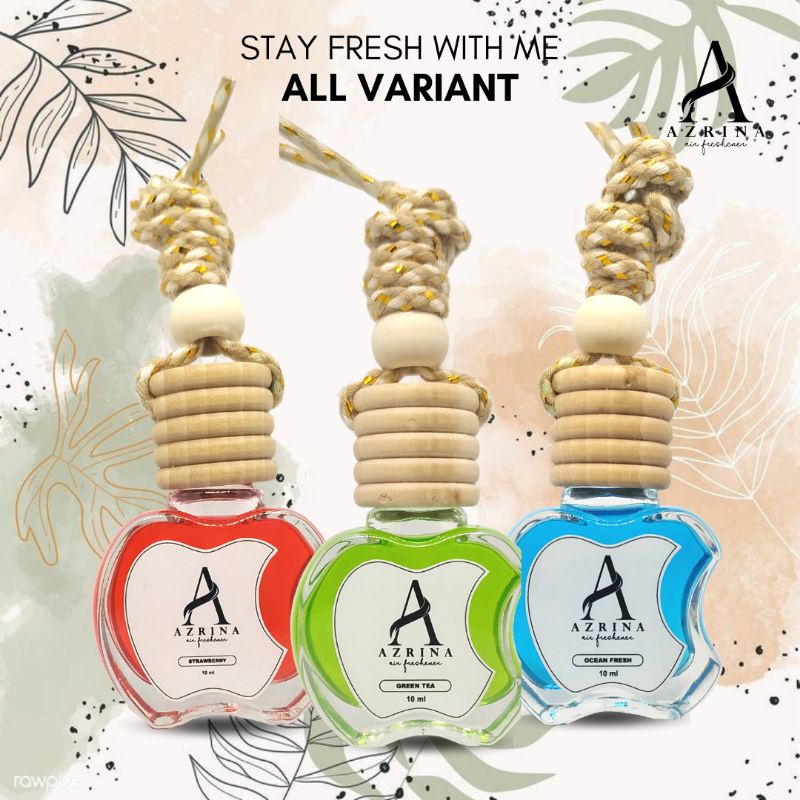 Jual Azrina Freshener Parfum Mobil dan Ruangan Mewah Aroma Terapi 10ml ...