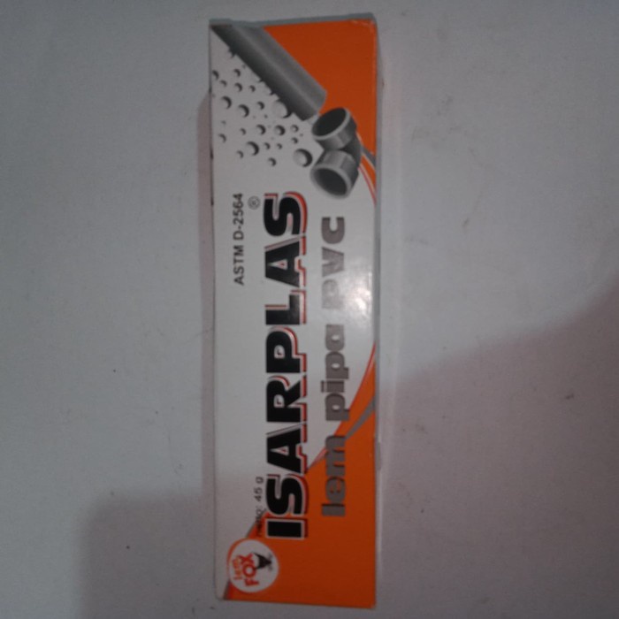 Jual LEM PIPA ISARPLAS TUBE / LEM PRALON PVC / LEM ISARPLAS 45 g | Shopee Indonesia