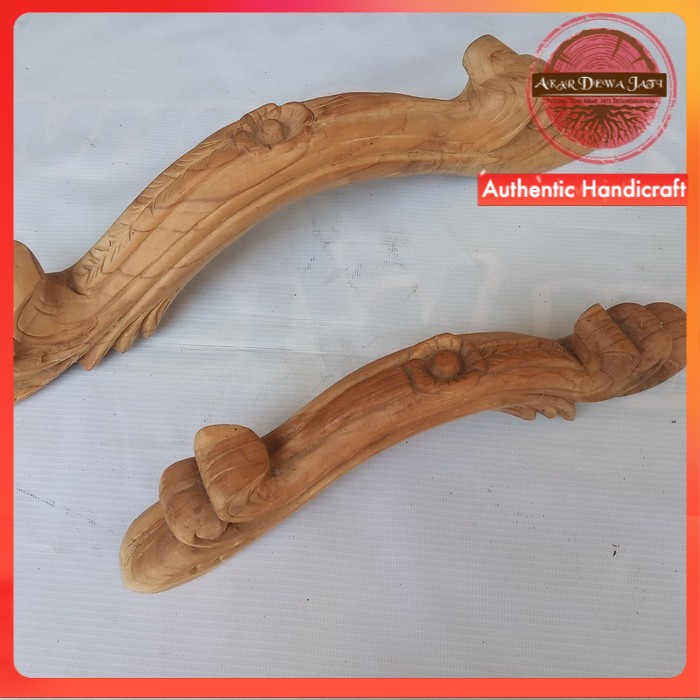 Jual Handle atau pegangan Pintu Kayu Jati Ukir | Shopee Indonesia