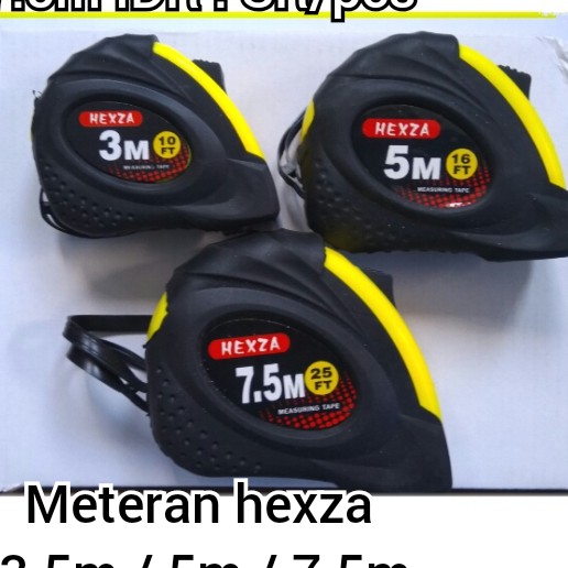 Jual Meteran Hexza/Meteran Tukang Bagus | Shopee Indonesia