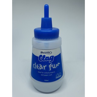 Jual Clear Gum (lem kertas bening lengkap dengan kuas) | Shopee Indonesia