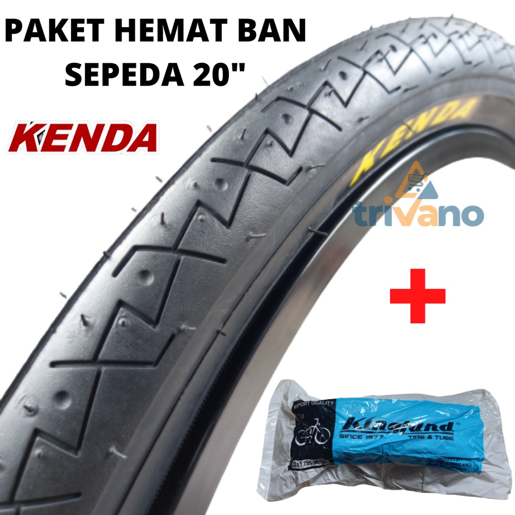 Jual PAKET HEMAT BAN LUAR 20 x 1.75 KENDA PLUS BAN DALAM 20 KINGLAND PAKET HEMAT BAN SEPEDA ...