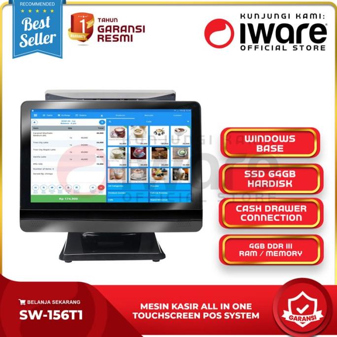 Jual Mesin Kasir All In One Touchscreen Pos System Pc Iware Sw-156T1 | Shopee Indonesia
