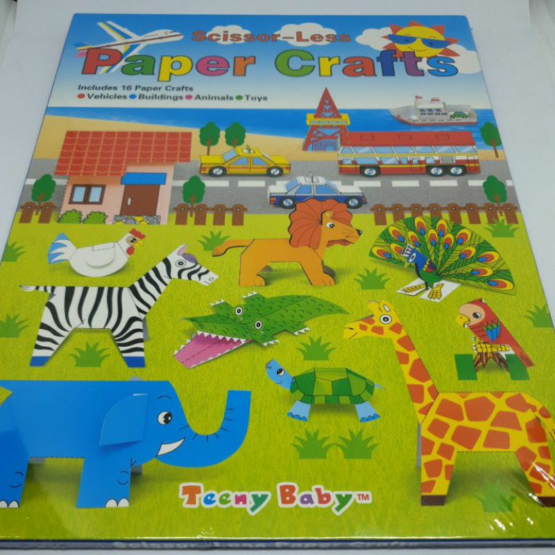 Jual Kerajinan Tangan Karton Bentuk 3Dimensi tanpa perlu menggunakan ...