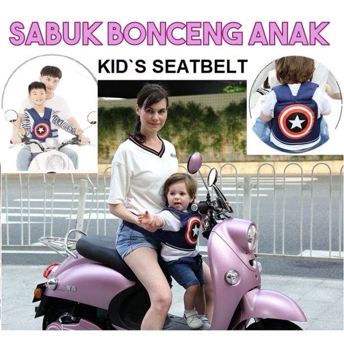 Jual Sabuk Bonceng Anak Sabuk Pengaman Motor Anak | Shopee Indonesia