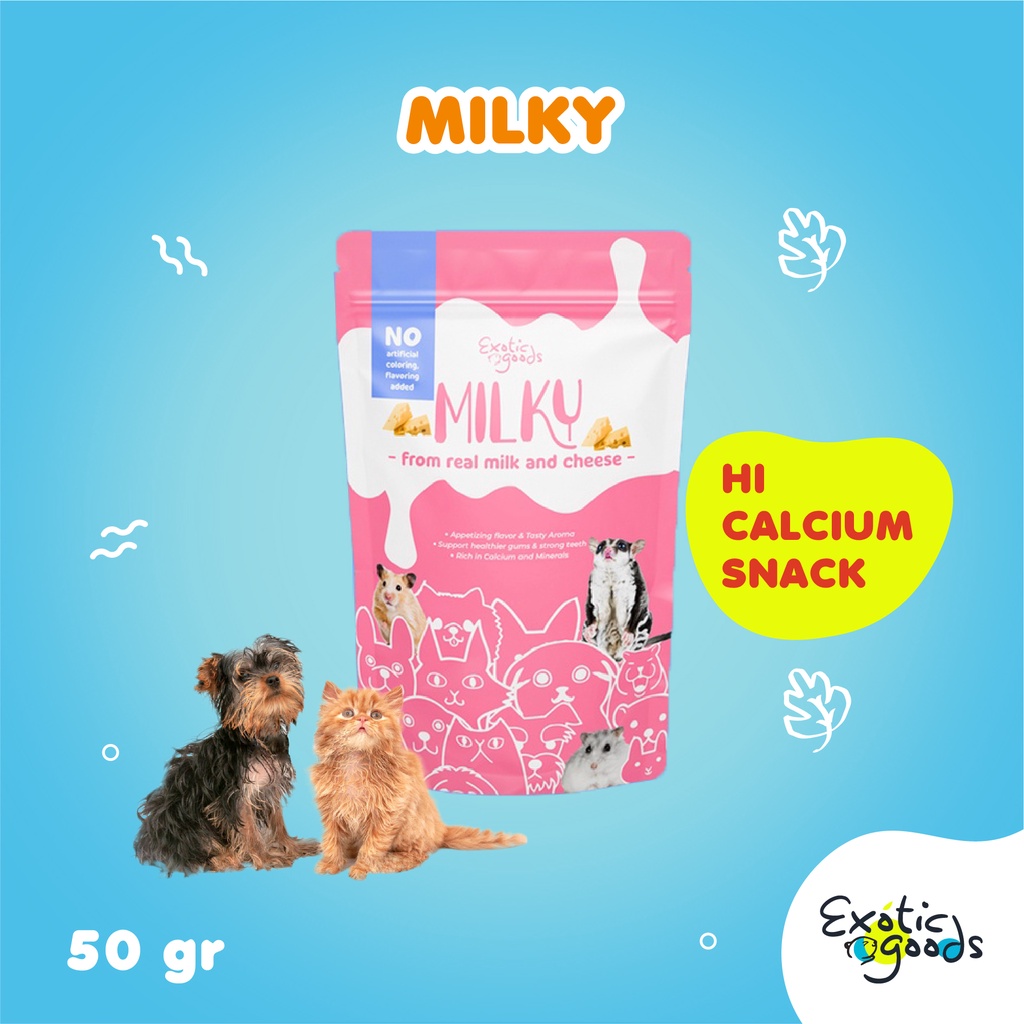 Jual MILKY SNACK 50gr MAKANAN SUGAR GLIDER MILKY SUGAR GLIDER MILKY ...