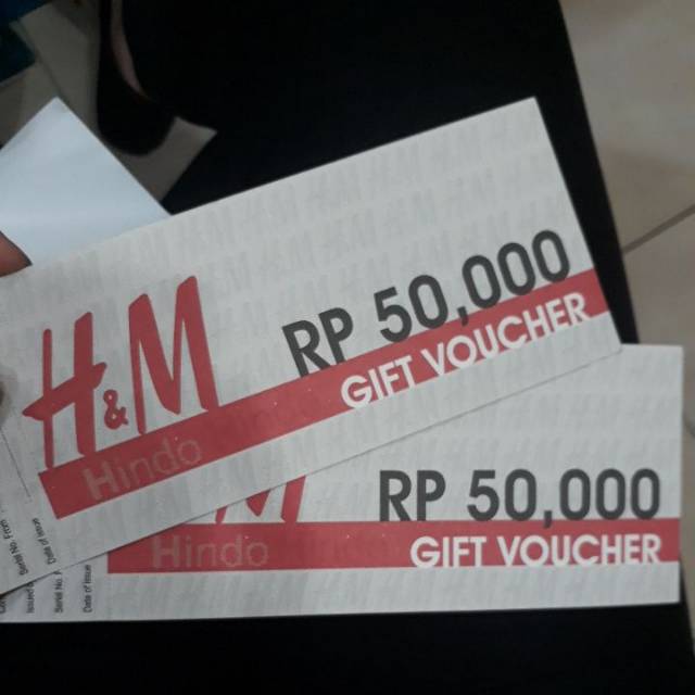 Jual Voucher h&m senilai 100 RB ( 2 Lembar @ 50.000 ) | Shopee Indonesia