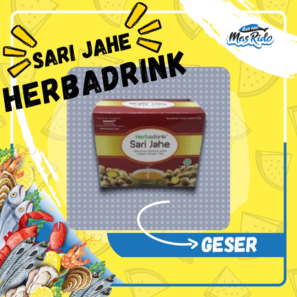 Jual Herbadrink Sari Jahe Sugar Free Serbuk Minuman Menghangatkan Badan ...