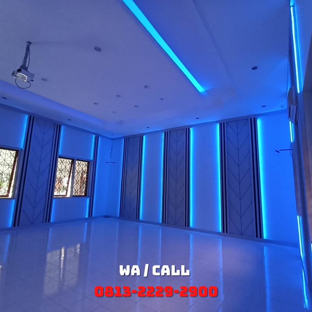 Jual Interior Aula, Ballroom | Peredam Suara Gema Akustik | Wall Panel ...