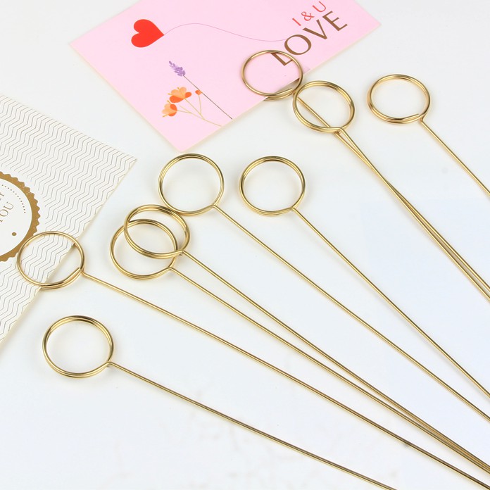 Jual [ 5 PCS ] Gold Stick Card Holder Besar & Gold Stick Card Holder ...