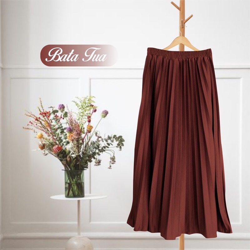 Jual (TERMURAH LANGSUNG PABRIK)ROK PLISKET PREMIUM/ROK PLISKET MAYUNG/ROK PLISKET JUMBO | Shopee ...