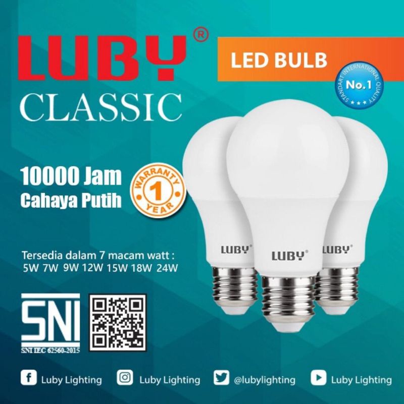 Jual Luby Classic LED Bulb 15 Watt | Shopee Indonesia