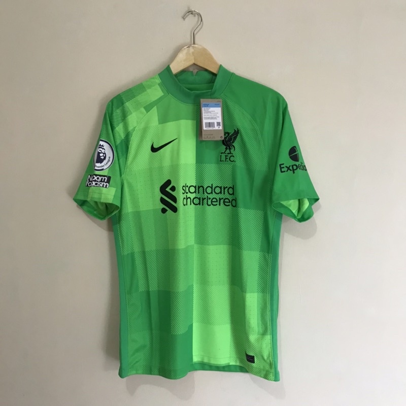 Jual Jersey Original Liverpool GK Home 2021/22 BNWT | Shopee Indonesia