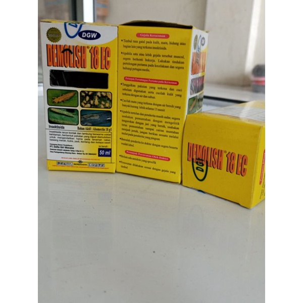 Jual insektisida demolish 18ec 50ml - abamectin | Shopee Indonesia