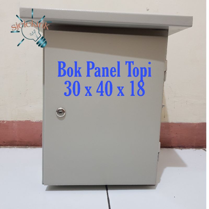 Jual Box panel kwh 30x40 outdoor 30x40x20 40x30 40x30x20 30 x 40 topi kaca | Shopee Indonesia