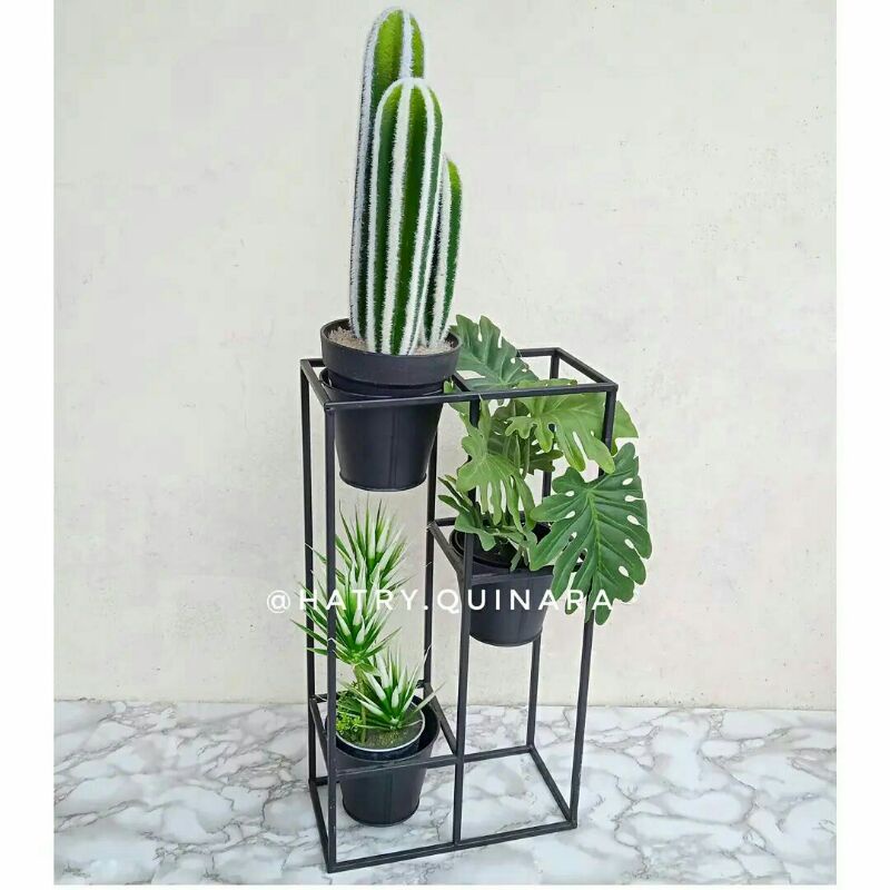 Jual Pot Metal Besi, Pot besi nordic, pot kaleng gantung | Shopee Indonesia