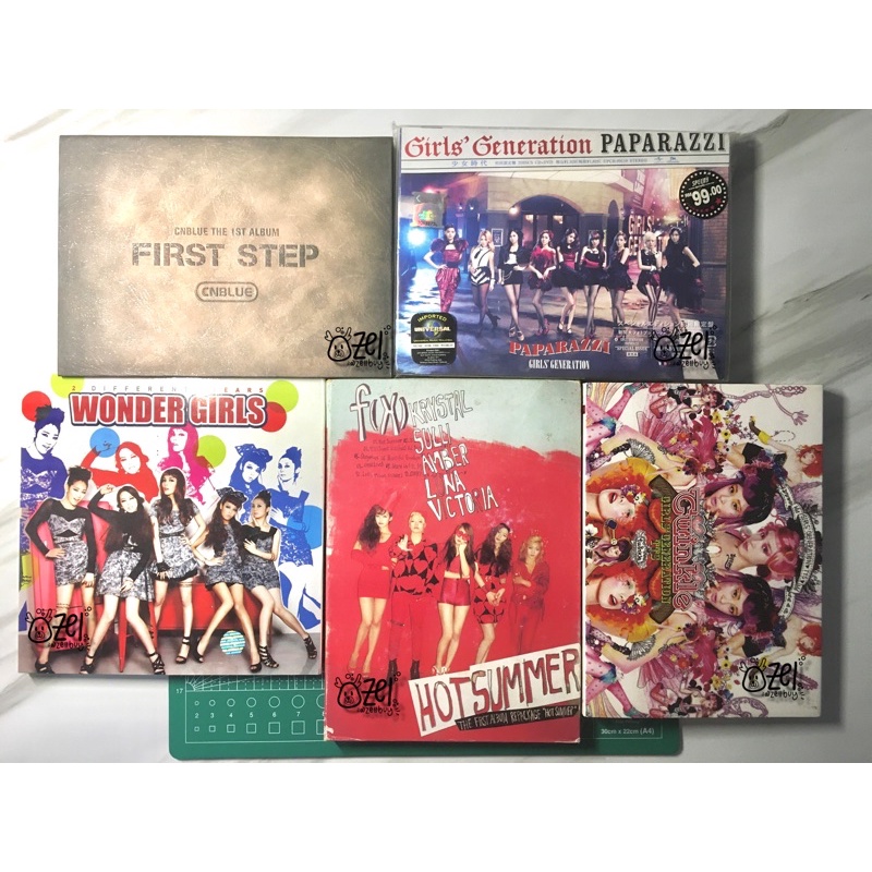 Jual ALBUM ONLY CNBLUE SNSD GIRLS GENERATION WONDER GIRLS WG F(x) TTS ...