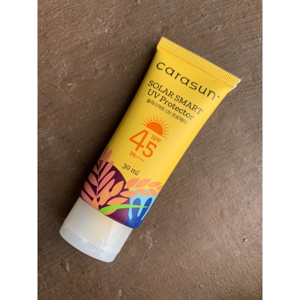 Jual CARASUN Solar Smart UV Protection SPF 45 PA ++++ 30 ML // 70 ML ...