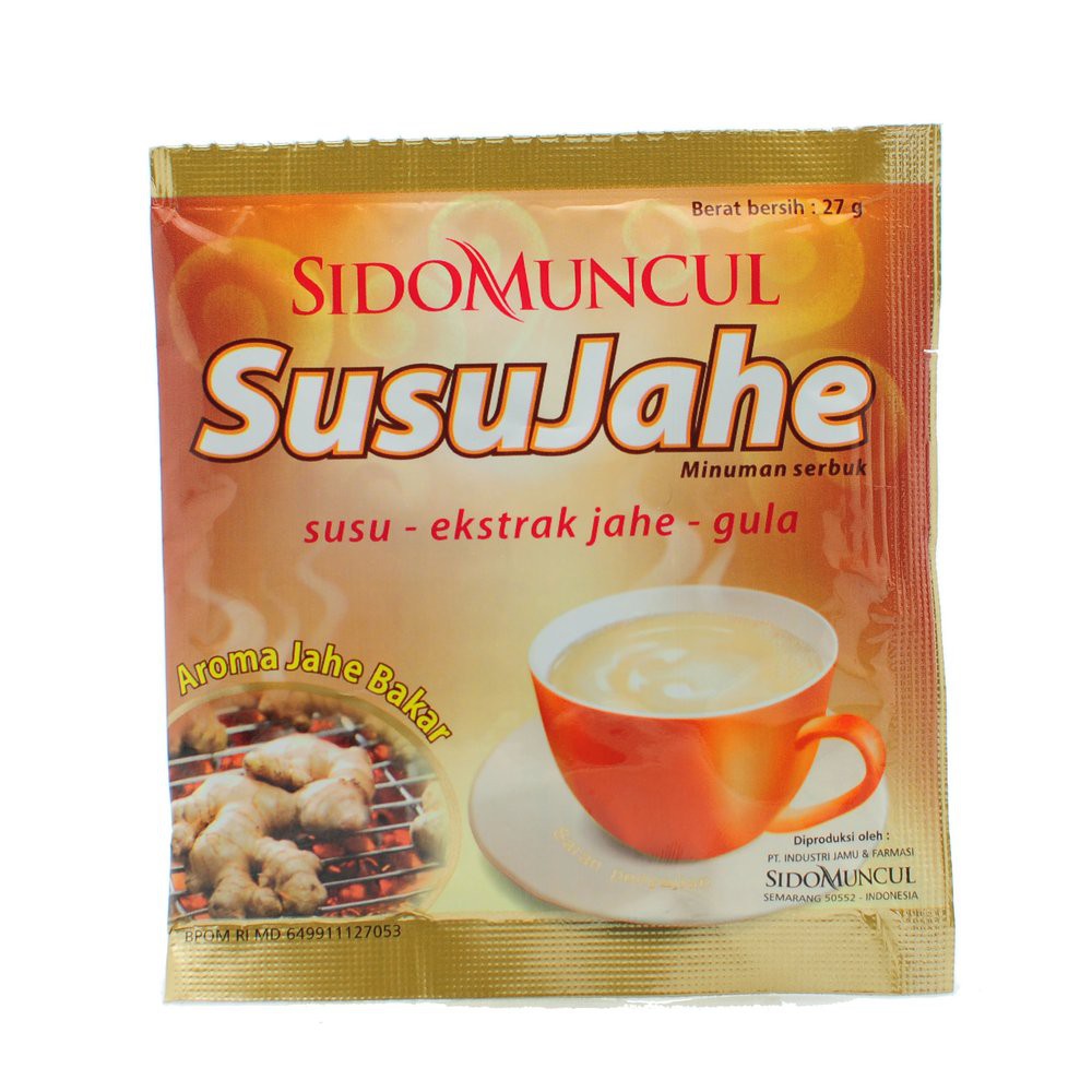 Jual Susu Jahe Sidomuncul Jahe Nikmat Dalam Sachet (1 Renteng 10 Sachet ... Jual Susu Jahe Sidomuncul Jahe Nikmat Dalam Sachet (1 Renteng 10 Sachet ...
