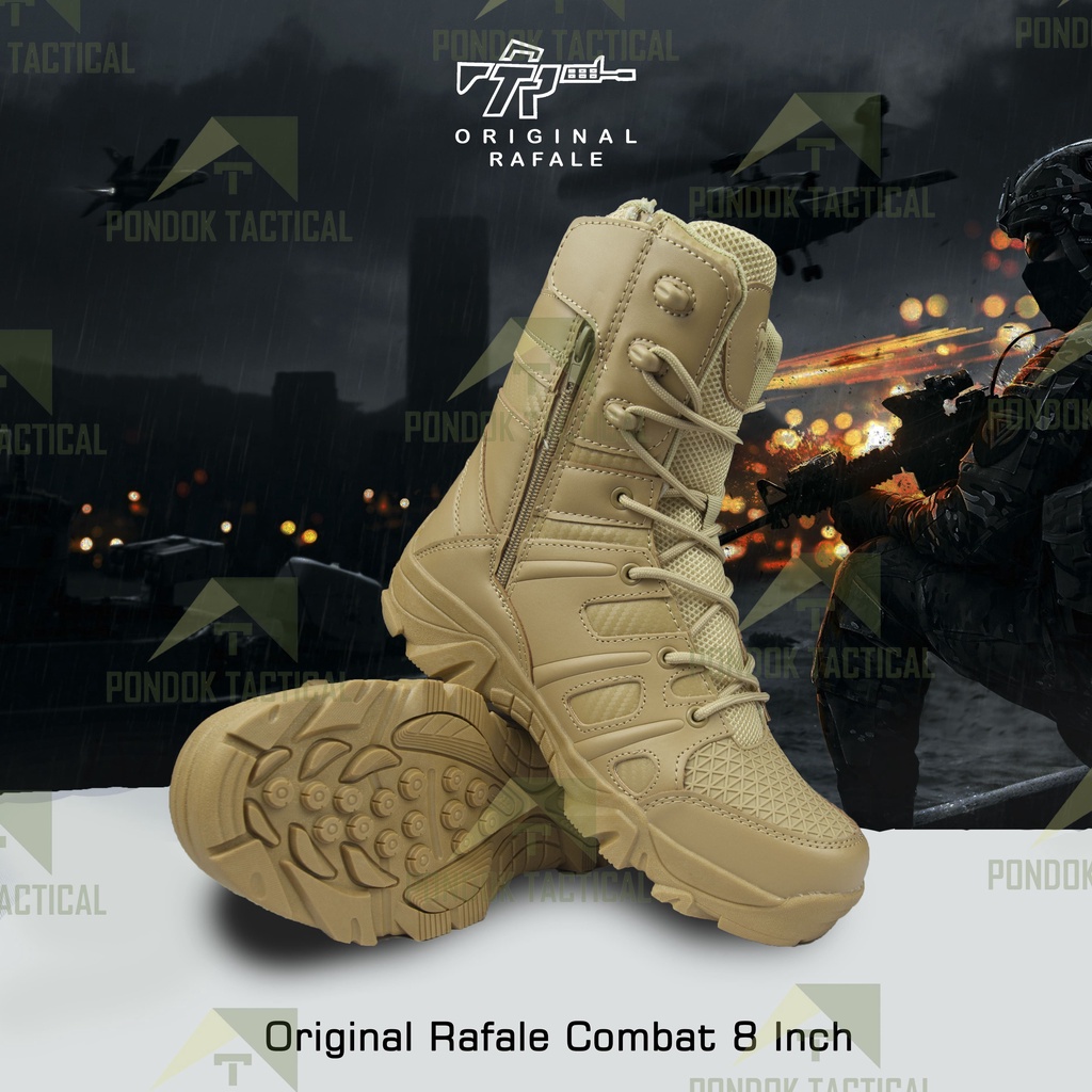 Jual Sepatu Original Rafale Combat 8 Inch Gurun / Sepatu Tactical ...