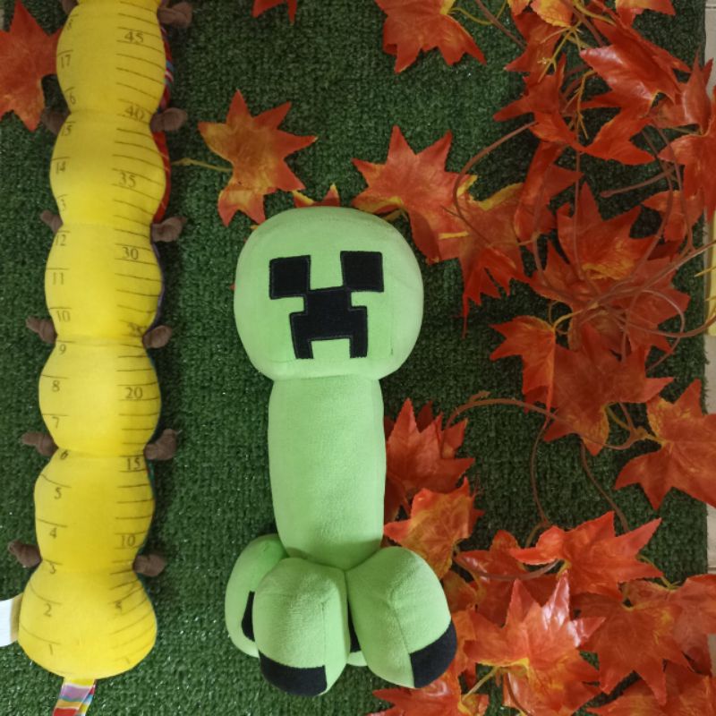 Jual Boneka Creeper Minecraft Mojang | Shopee Indonesia