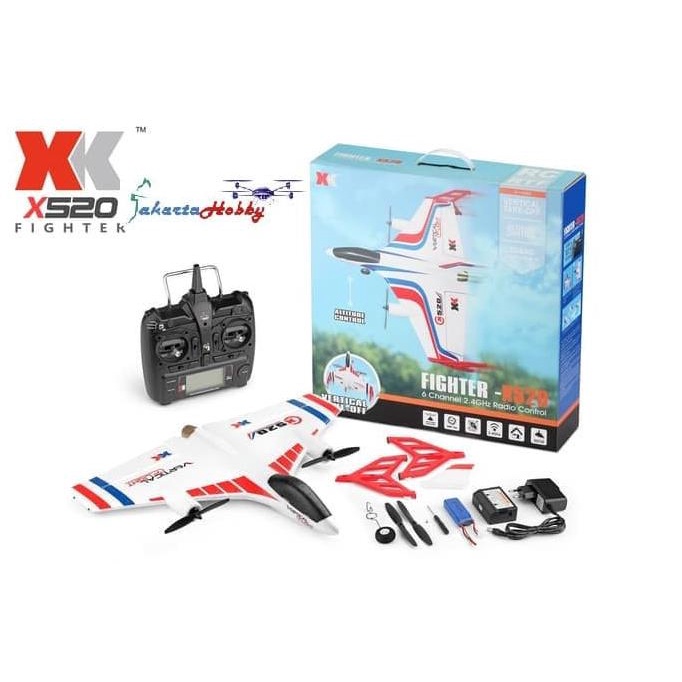 Jual XK X520 2.4G 6CH VTOL Vertical Takeoff And Landing 3D EPP | Shopee Indonesia