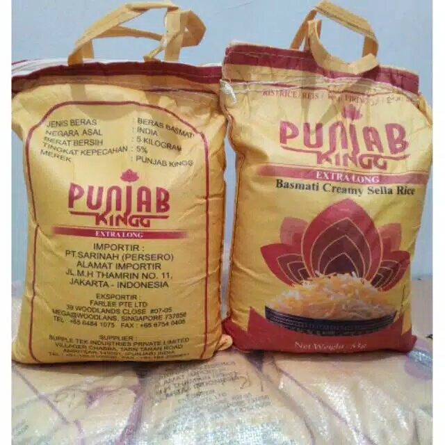 Jual BERAS BASMATI /REPACK BERAS BASMATI PUNJAB 1kg / BERAS / TIMUR ...