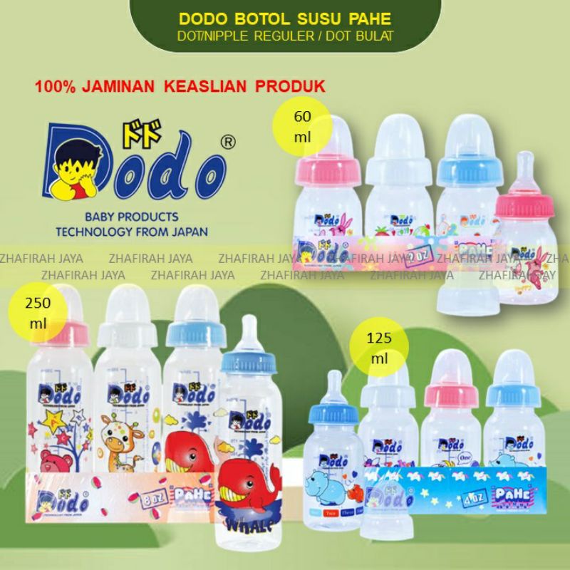Jual Dodo Dot Botol Pahe 8oz/4oz/2oz | Shopee Indonesia