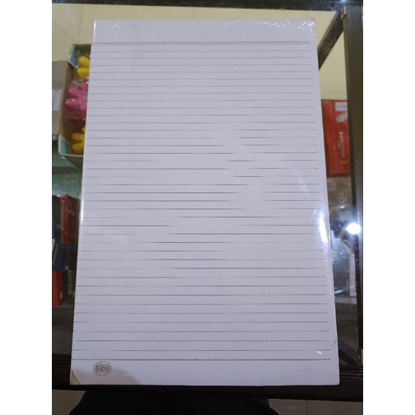 Jual Kertas folio bergaris isi 100 lembar | Shopee Indonesia
