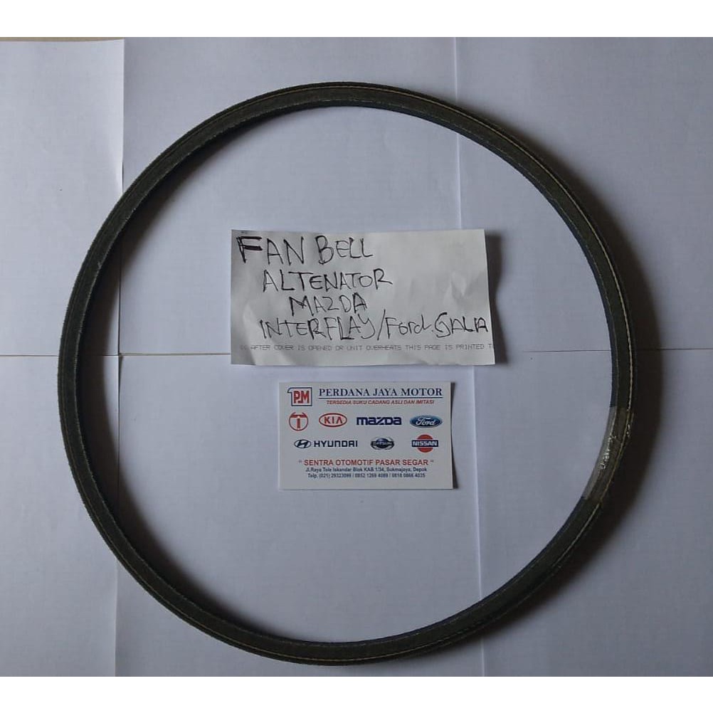 Jual Fan Belt Alternator Dinamo Amper Mazda Interplay Astina Ford Gala ...
