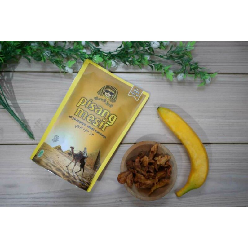 Jual Pisang Mesir Cemilan Sehat / Snack Sehat Zero Sugar - PSM 150 ...