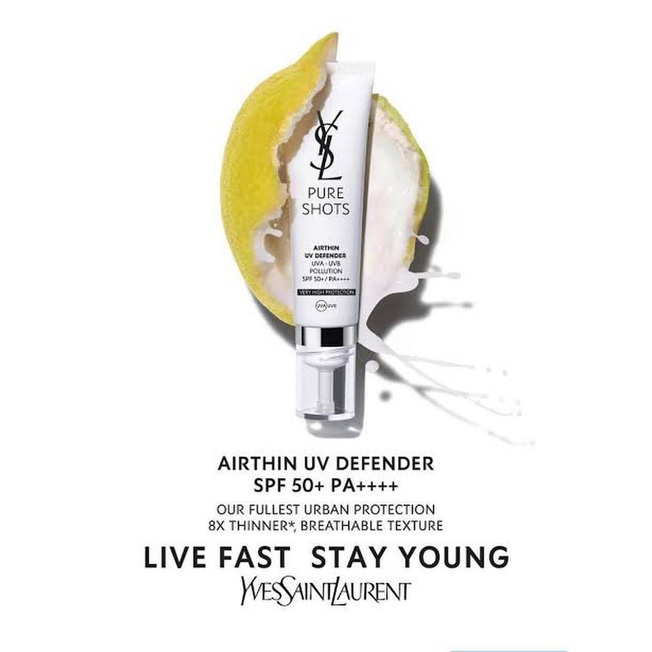 Jual YSL AIRTHIN UV DEFENDER SPF 50+ PA++++ 30ml | Shopee Indonesia