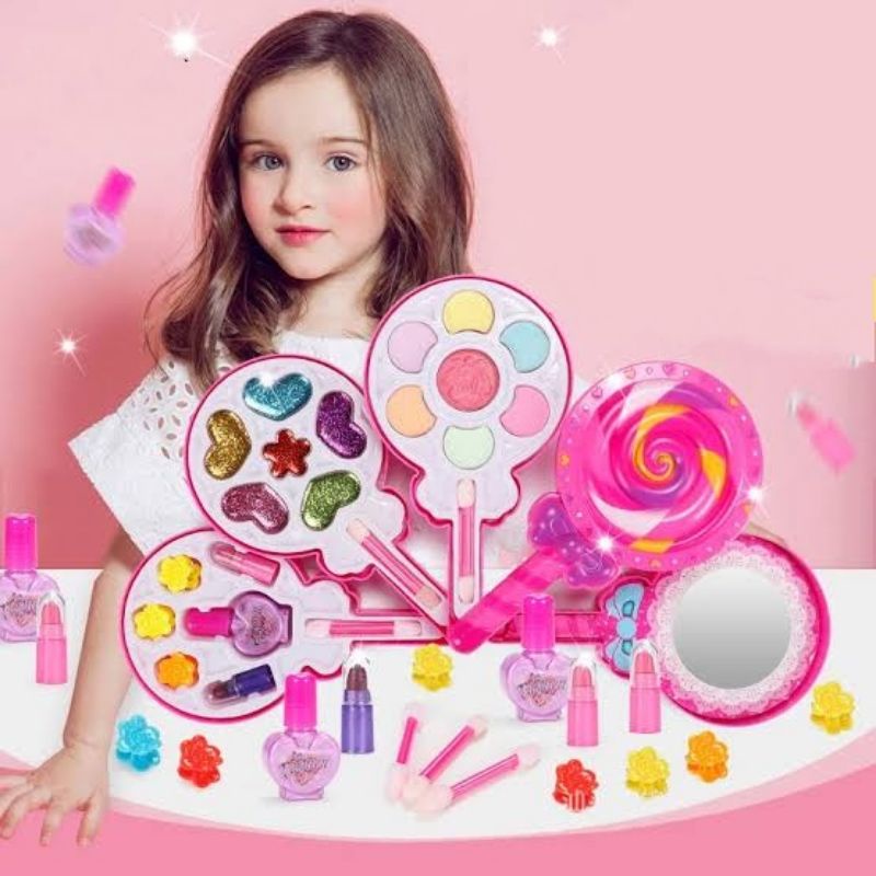 Jual Mainan Anak Alat Make Up Makeup set / Mainan Anak Perempuan Rias ...