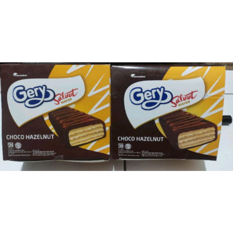 Jual Gery Saluut Wafer Choco Hazelnut | Shopee Indonesia