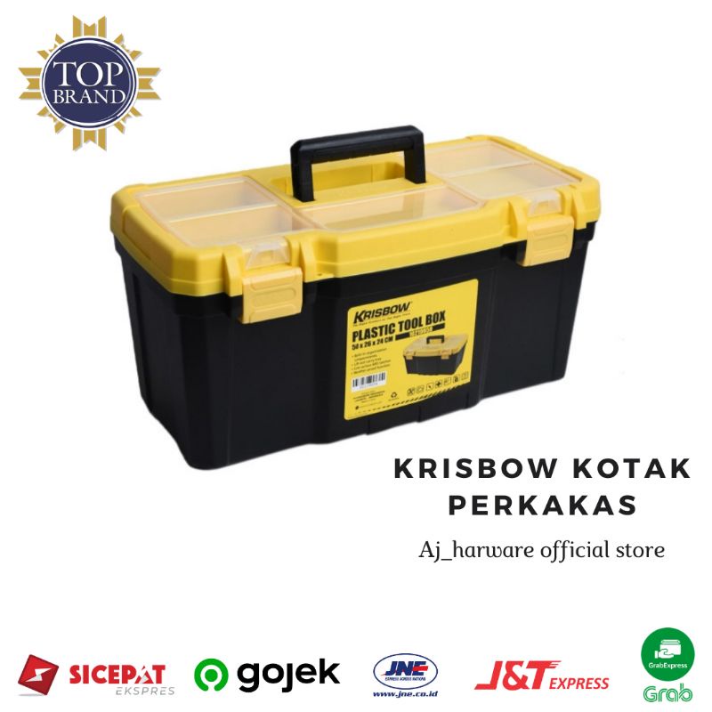 Jual Krisbow Kotak Perkakas / Toolbox 50x26x24 Cm | Shopee Indonesia