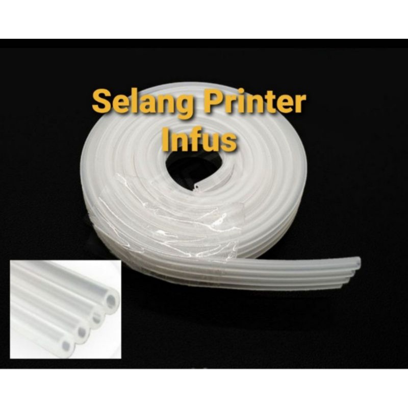 Jual Selang CISS Infus 4 Jalur Meteran Sangat Lentur Modifikasi Printer ...