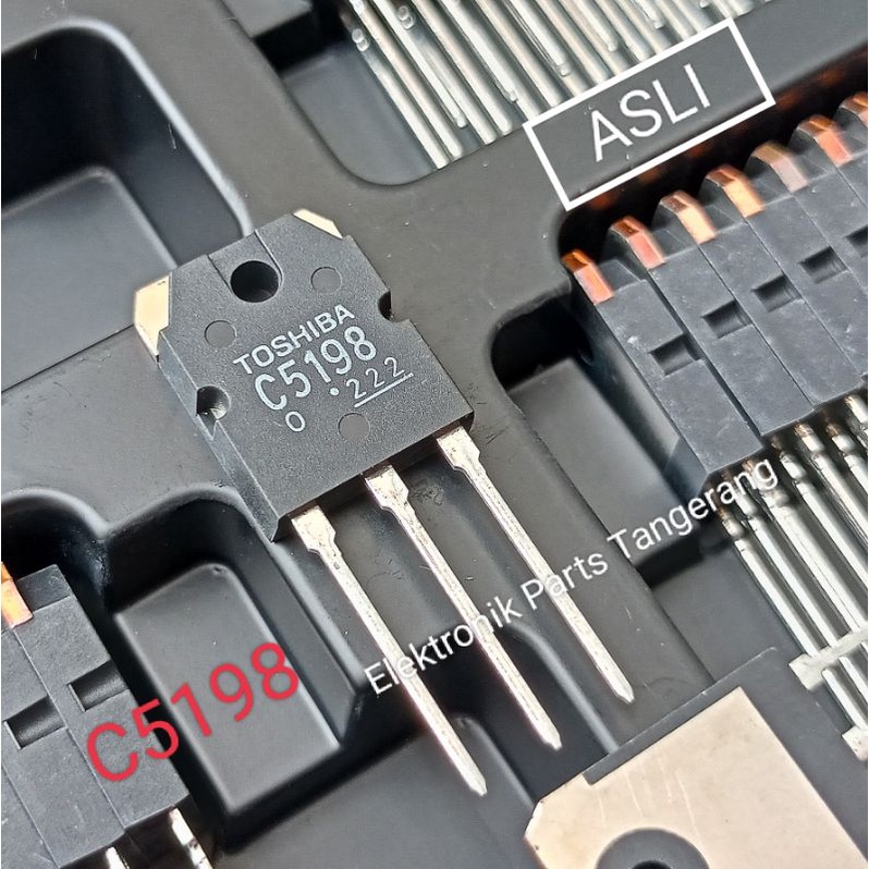 Jual (Hanya C nya saja) C5198 ASLI TRANSISTOR C5198 ORIGINAL TRANSISTOR ...