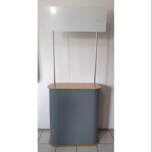 Jual Poly Counter/Event Desk/Easy Counter (Meja lurus pinggir lengkung ...