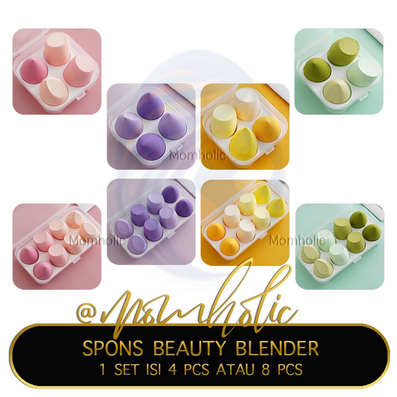 Jual Spons Beauty Blender Spon Make Up Beauty Blender Set Sponge impor ...