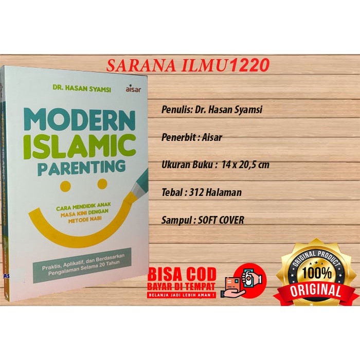 Jual Modern Islami Parenting | AISAR | Cara Mendidik Anak Masa Kini Dengan Metode Nabi | Shopee ...