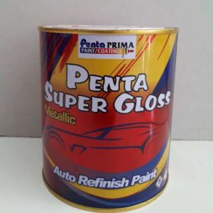 Jual CAT PENTA SUPER GLOSS 1 KG / CAT BESI MOTOR MOBIL / METALLIC ...