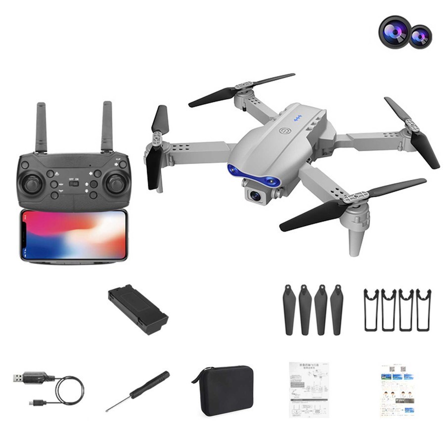 Jual Drone E99 Dual Camera RC Drone Wifi Dua Kamera FPV Quadcopter ...