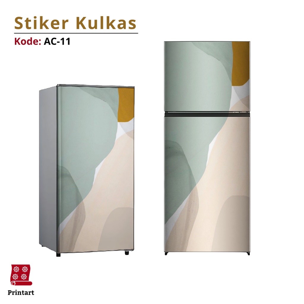 Jual Stiker kulkas 1 pintu dan Stiker Kulkas 2 pintu Aesthetic Kode AC ...