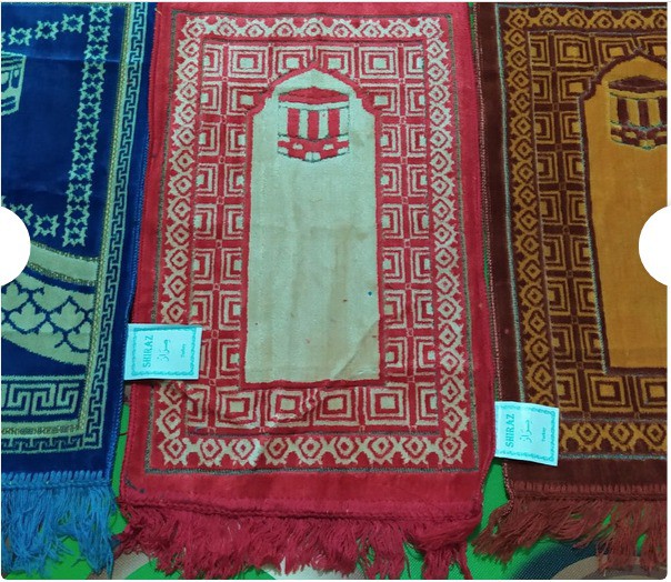 Jual Sajadah Mousepad Islam Tebal Mini Timbul Muka 30 x 55 Cm | Shopee ...