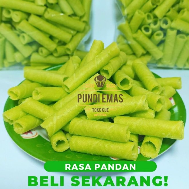 Jual Astor Wafer Stik Rasa Pandan / Wafer Roll Pandan / Twister Mini ...